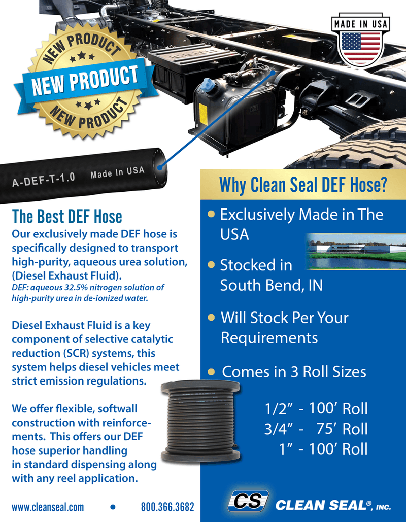 Clean Seal, Inc. #1 Extruded Rubber Seal and Automotive Hose Supplier
